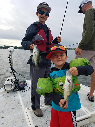 Guided Crappie Fishing Trip on Lake LBJ With Kids